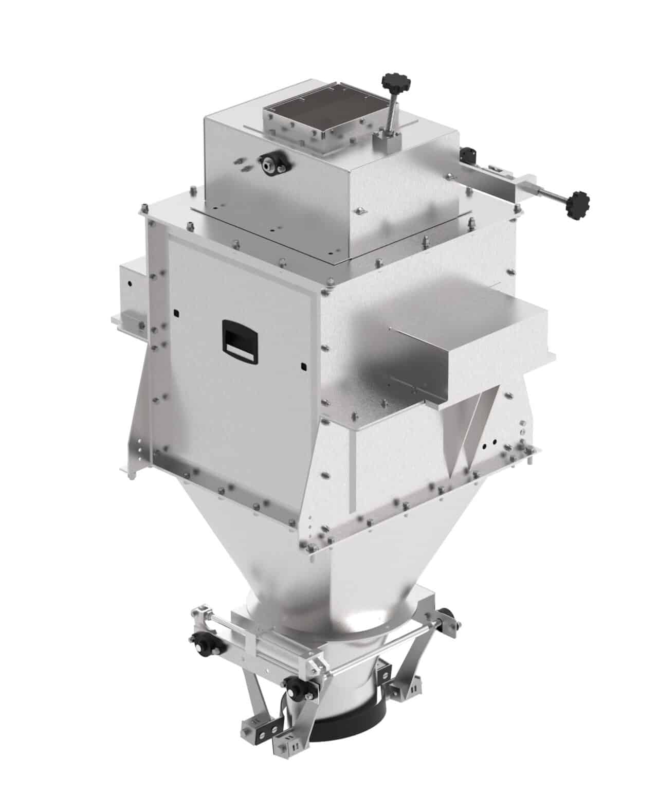 High Speed Gravity Open Mouth Bag Filler Model NWB | Choice Bagging ...