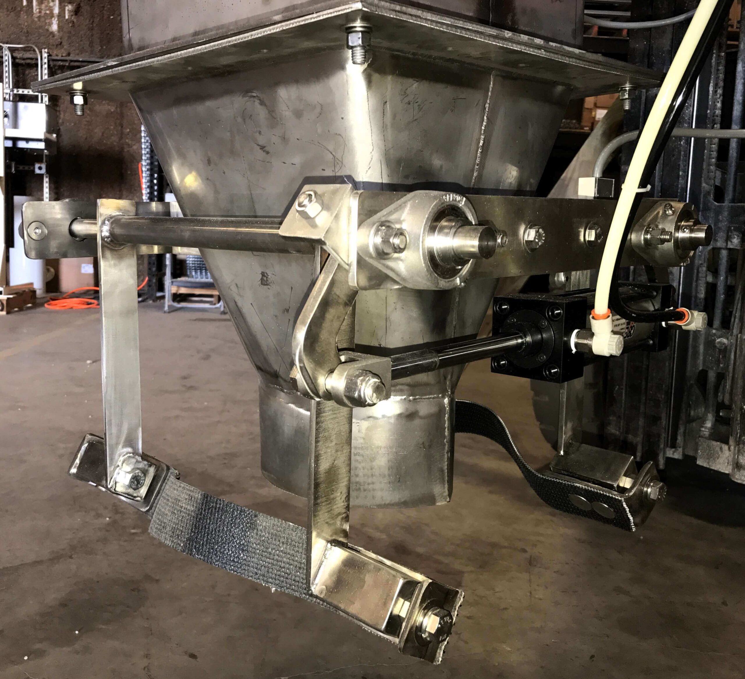 High Speed Gravity Open Mouth Bag Filler Model NWB | Choice Bagging ...